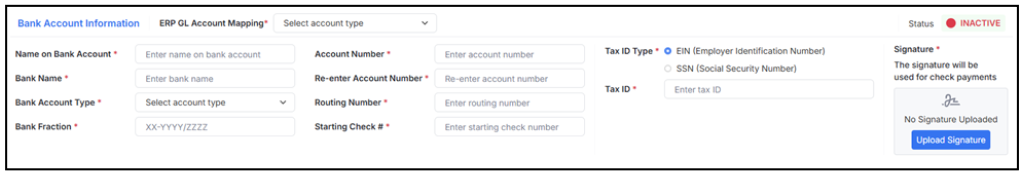 Payments - Application & Setup