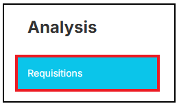 Requisitions Dashboard