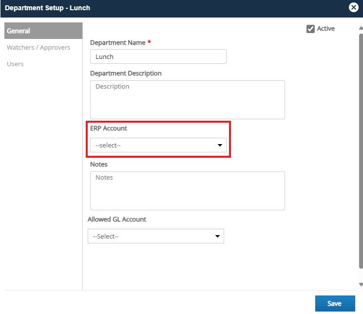 Syncing GL Accounts, Projects, and Departments in Accounts Payable with ...