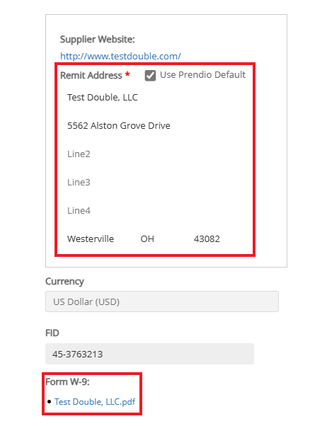 Connecting a New Supplier and Obtaining a W9 and Remittance Address as ...