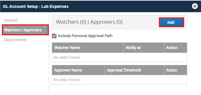 Understanding Department GL Account And Project Approvals