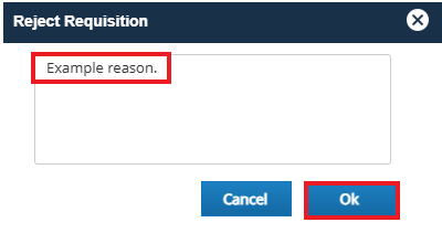 Responding To A Rejected Approval Request