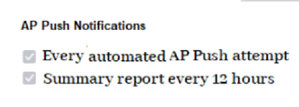 AP Push Automation