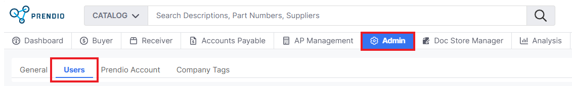 Adding A User To Prendio