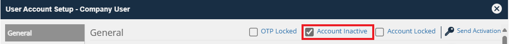 Making a Prendio User Profile Inactive