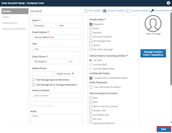 Making a Prendio User Profile Inactive