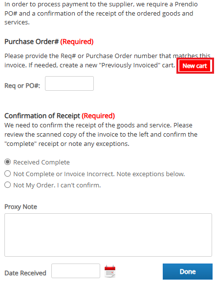 Understanding Missing PO And Packing Slip Proxy Requests