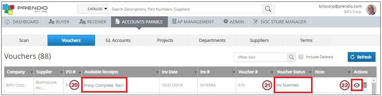 Understanding Missing PO And Packing Slip Proxy Requests
